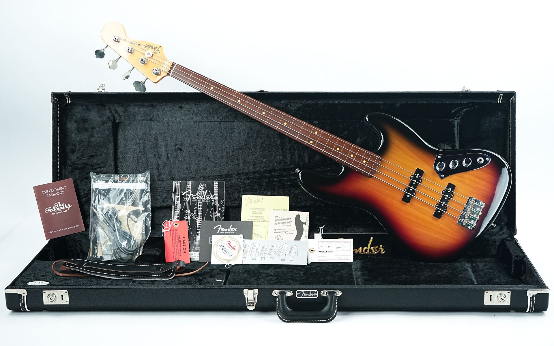 Fender Jaco Pastorius Jazz Bass Sunburst 2006 | The Fellowship of Acoustics